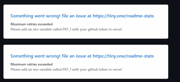 Bug: Maximum retries exceeded · Issue #2586 · anuraghazra/github-readme-stats · GitHub