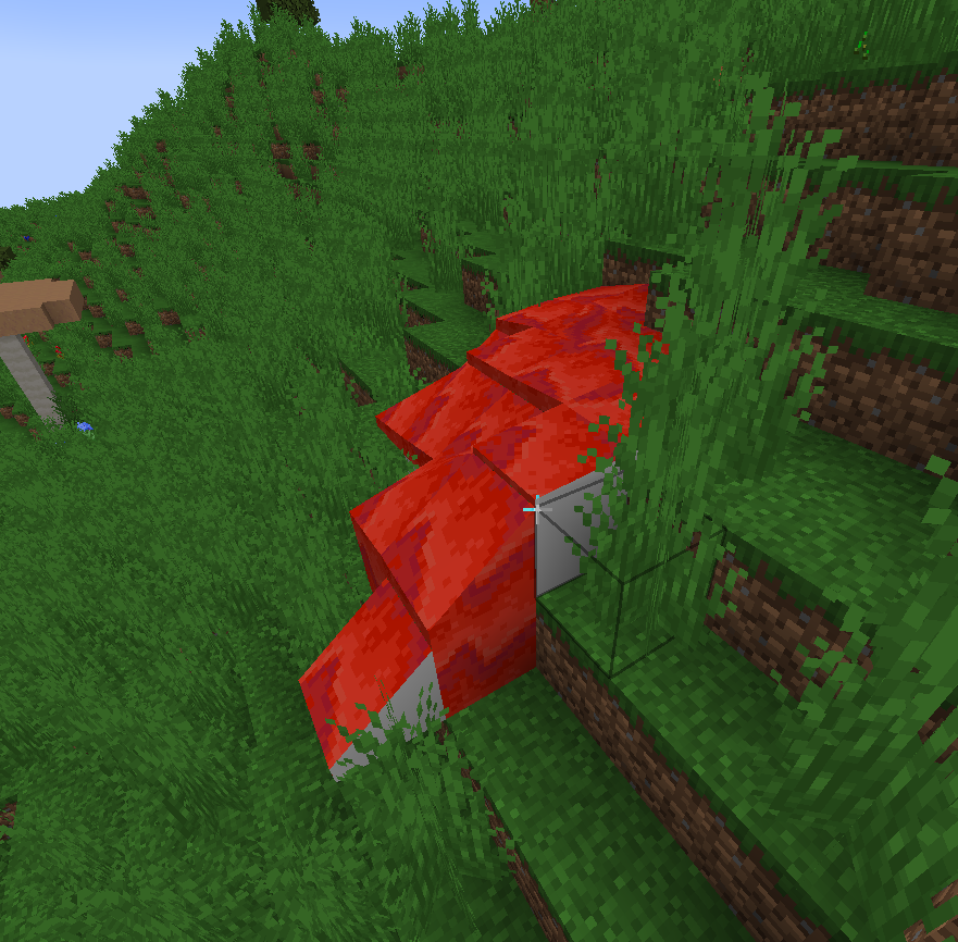 Texture Breaks when flowing next to things like grass · Issue #43 · DragonsPlusMinecraft ...