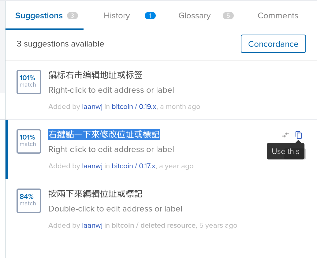 The Translations Of Traditional Chinese In Bitcoinzhtwts Got Clobbered To Simplified Chinese 