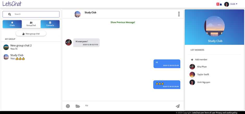 GitHub - cathng11/LetsChat: PBL4: Operating System and Computer Network
