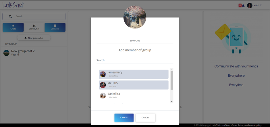 GitHub - cathng11/LetsChat: PBL4: Operating System and Computer Network