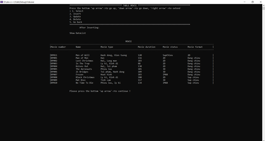 GitHub - cathng11/CinemaManagement