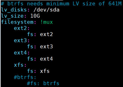 After running lvsetup.py in Rhel8.4 with Avocado (version: 92.0), it ...