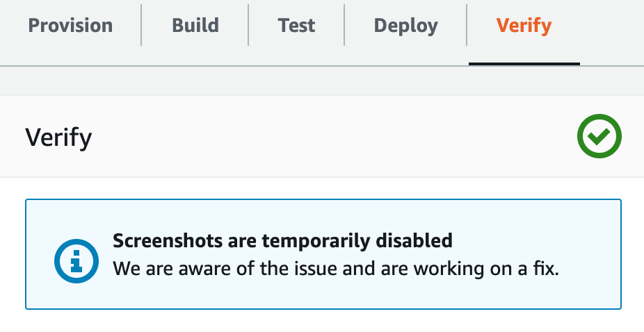 Feature Branch Deploy Stuck In Verify · Issue 936 · Aws Amplifyamplify Hosting · Github 