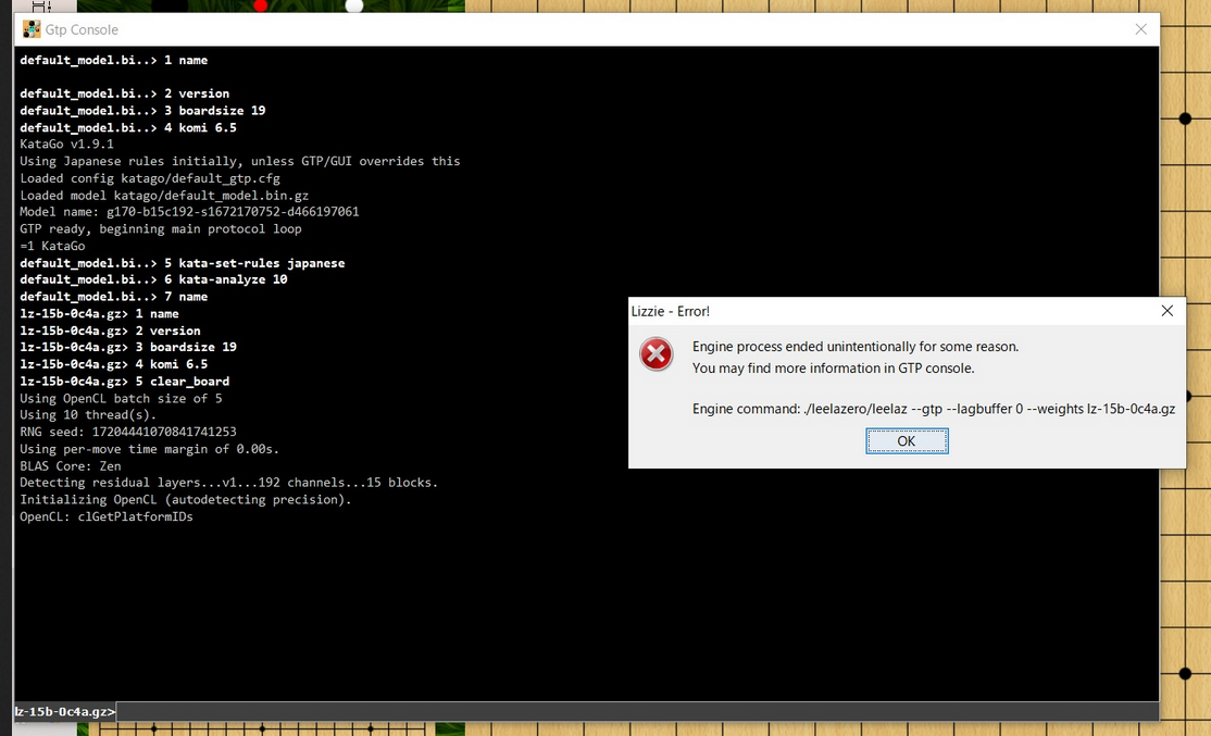 KataGo-OpenCL fails on Radeon RX 560 · Issue #539 · lightvector/KataGo · GitHub
