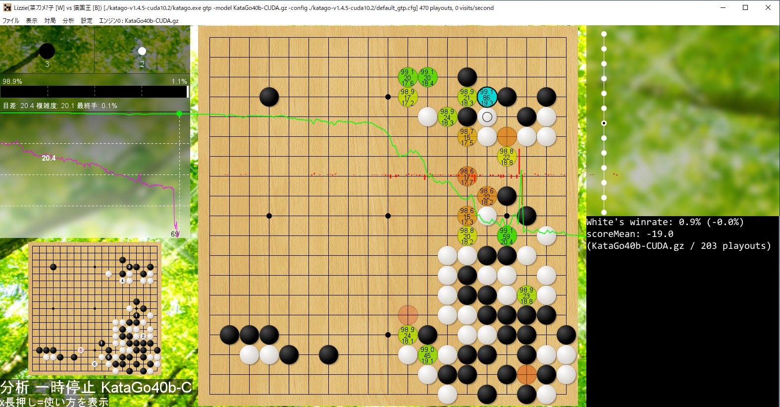 Win rate graph bugs · Issue #732 · featurecat/lizzie · GitHub