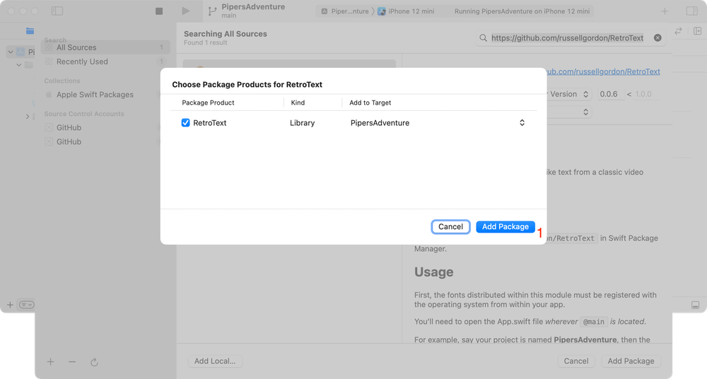 GitHub - russellgordon/RetroText