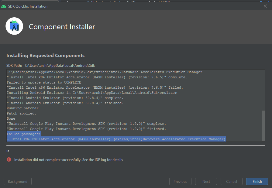 Issues with HAXM installation · Issue #402 · intel/haxm · GitHub
