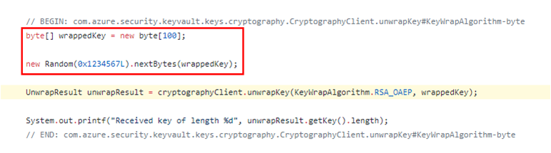 Keyvault Keys Sample issues · Issue #18205 · Azure/azure-sdk-for-java · GitHub