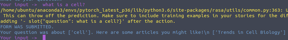 No response from rasa x server ....Pika.exceptions ...