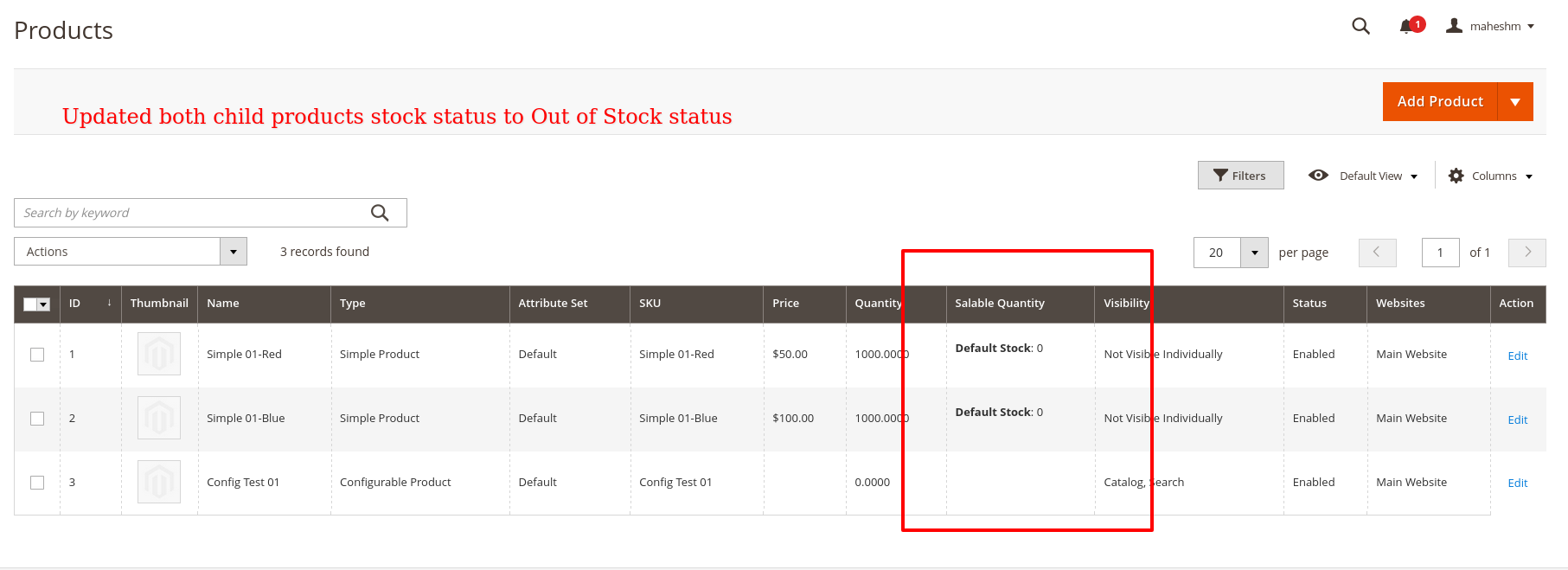 Configurable Product still OOS In case the variants is In stock · Issue #35494 · magento ...
