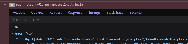 LogInController doesn't handle validation exceptions properly · Issue #3850 · flarum/framework ...