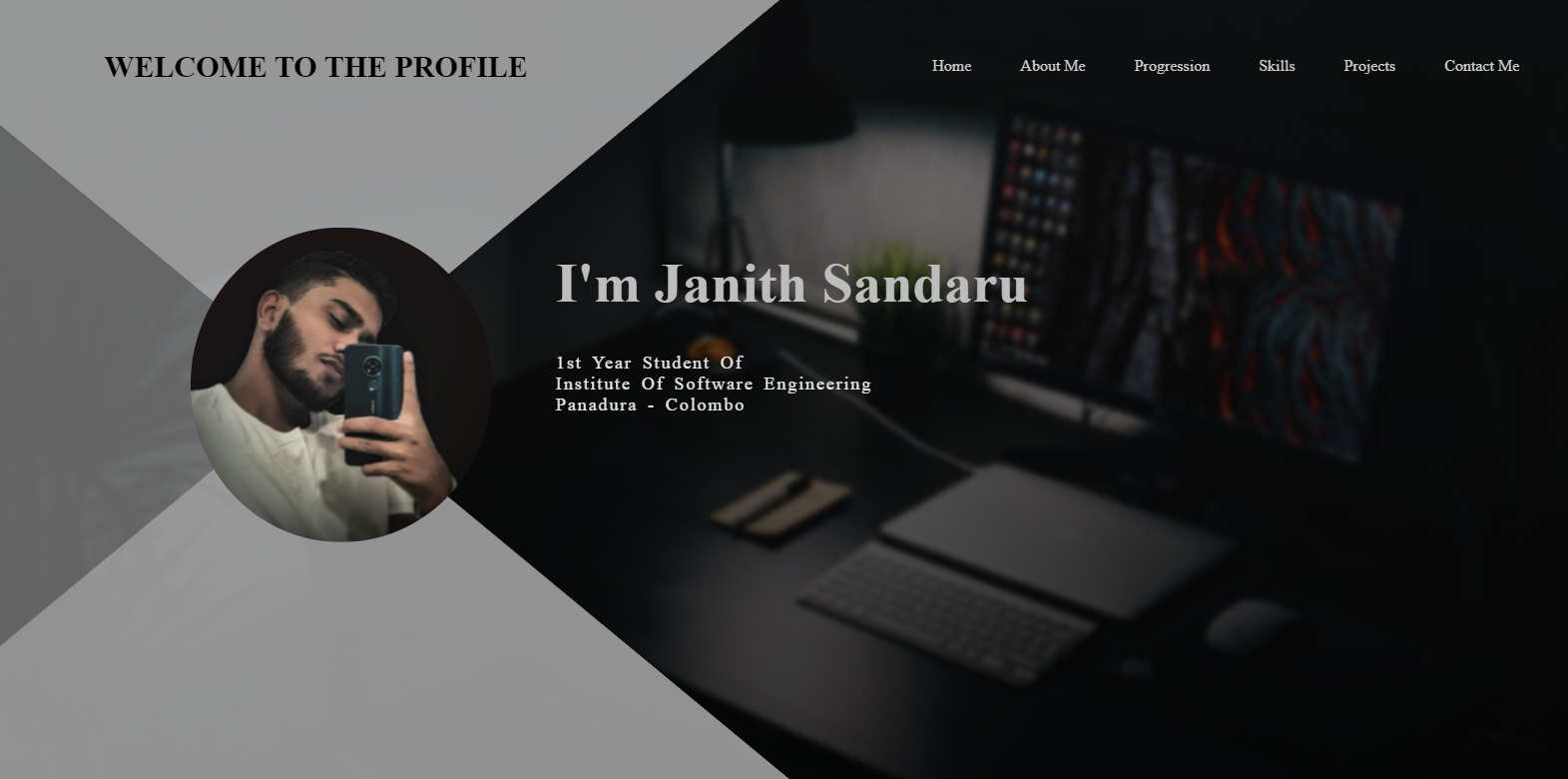 GitHub - Janiya21/MyProfile: HTML CSS Bootstrap & Javascript