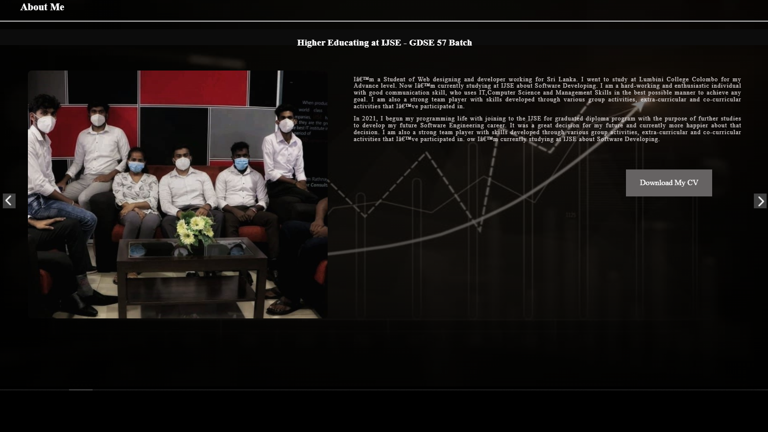 GitHub - Janiya21/MyProfile: HTML CSS Bootstrap & Javascript