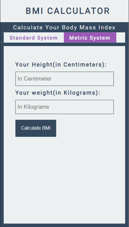 GitHub - My-Web-Station/BMI-Calculator