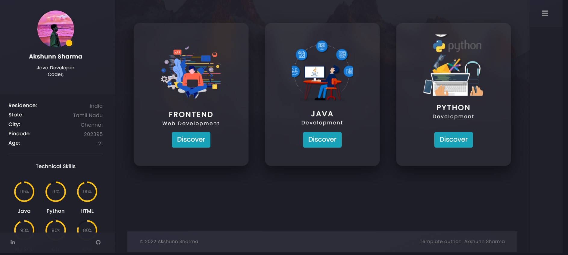 GitHub - MainakRepositor/AkshunnPro: Portfolio of Akshunn Sharma