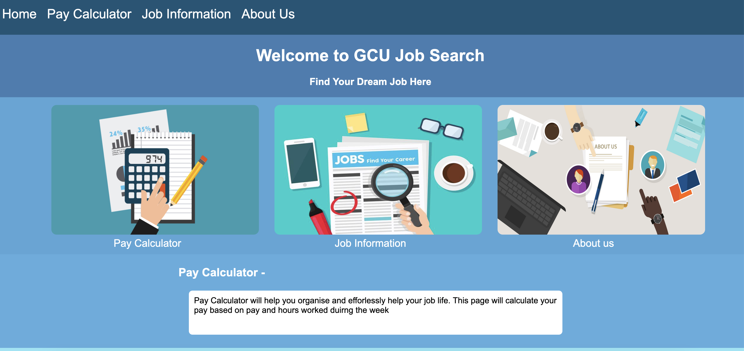 GitHub - KMcCrear/Job-Board: Job Search Web Application created using ...