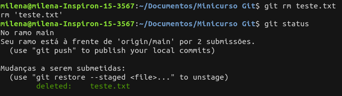 GitHub - milenacrios/MiniCurso-Git-e-GitHub: Repositório criado a fim de expor os conteúdos ...