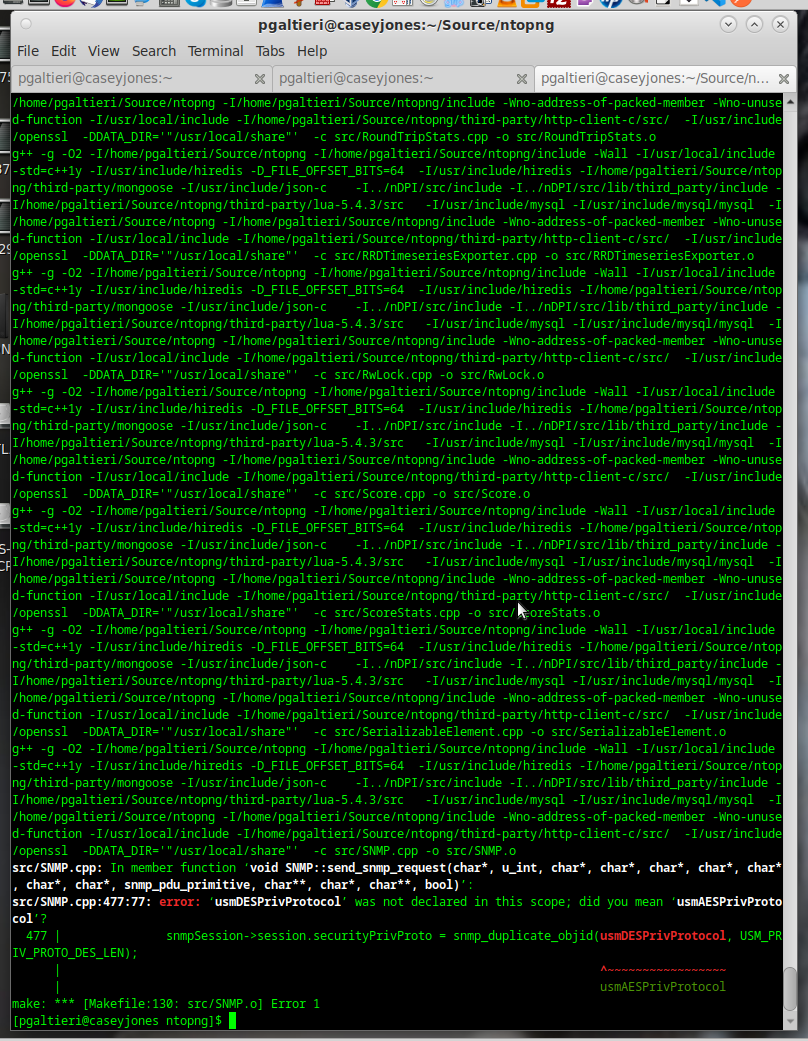 ntopng wont compile on Fedora 36 · Issue #7262 · ntop/ntopng · GitHub