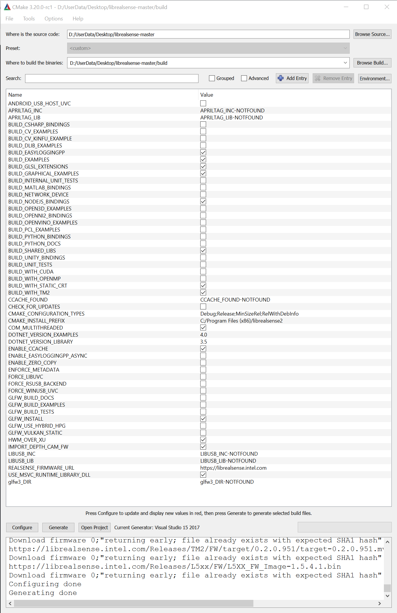 Issue Building Nodejs Wrapper · Issue 8425 · Intelrealsenselibrealsense · Github 