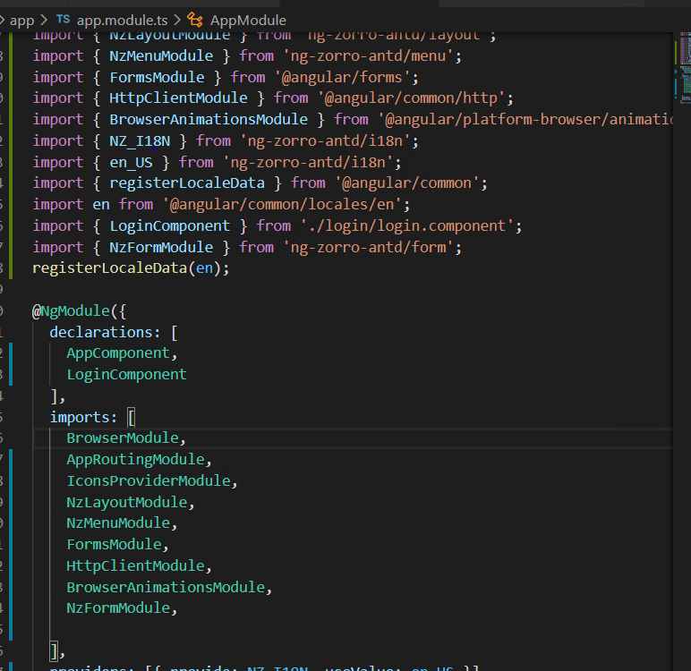 Error while create login form using schematic · Issue #5968 · NG-ZORRO ...
