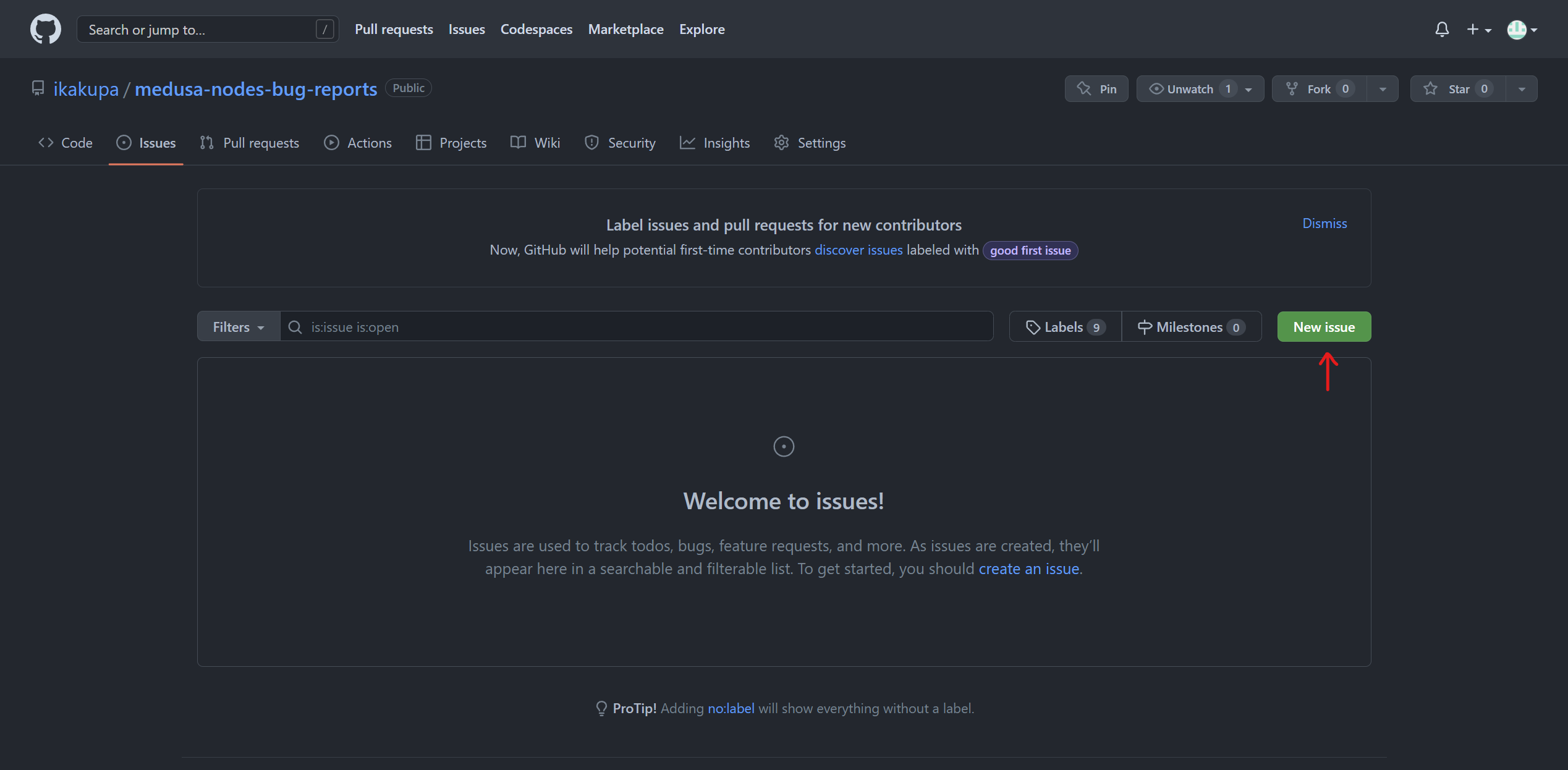 GitHub - ikakupa/medusa-nodes-bug-reports: This placeholder repository is intended to be used as ...