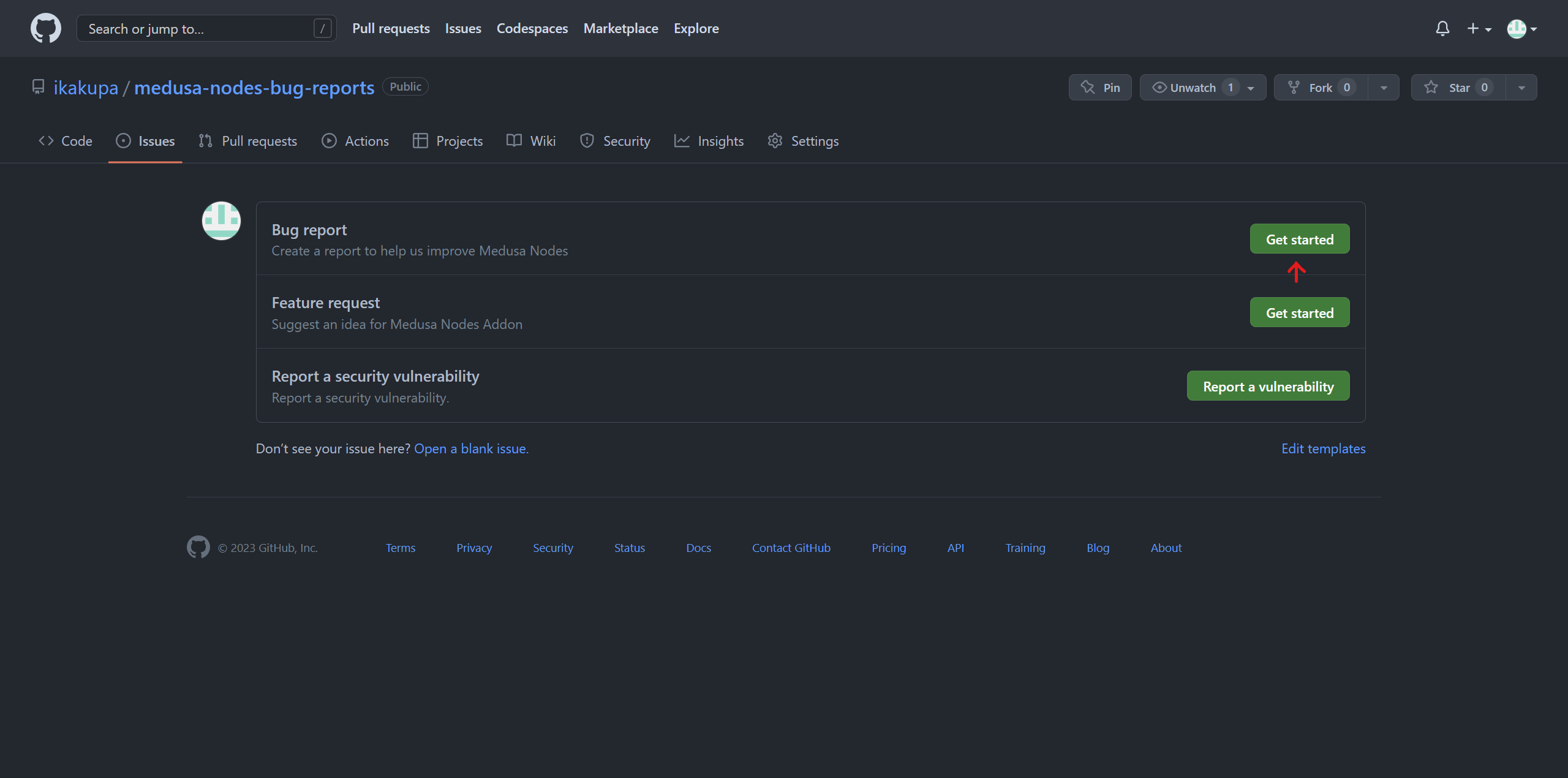 GitHub - ikakupa/medusa-nodes-bug-reports: This placeholder repository is intended to be used as ...