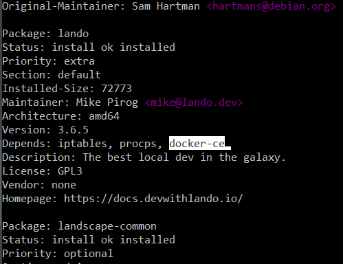 Lando Will Not Install On Ubuntu 18 04 Issue 1013 Lando Lando Github