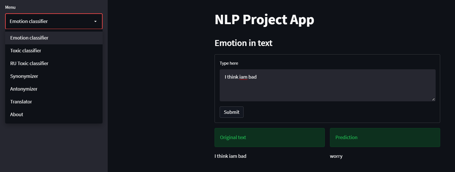 GitHub - Elubai/Simple-machine-learning-web-application