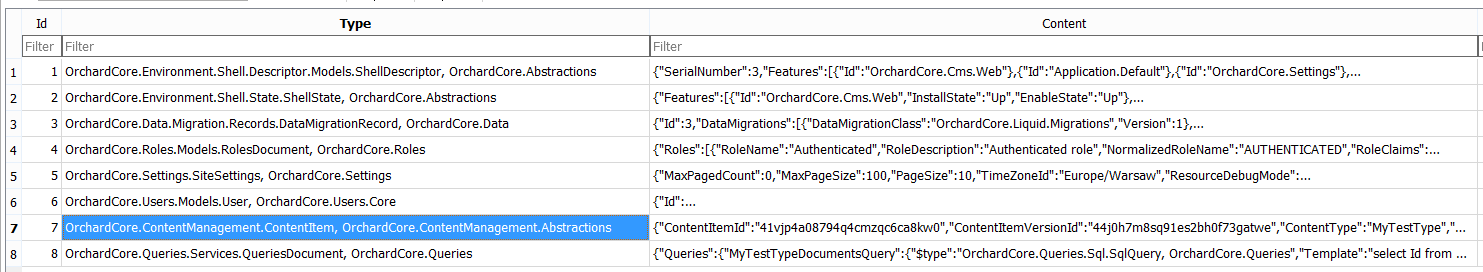 [GraphQL] KeyNotFoundException when SQL Query schema is not compatible with searched document ...