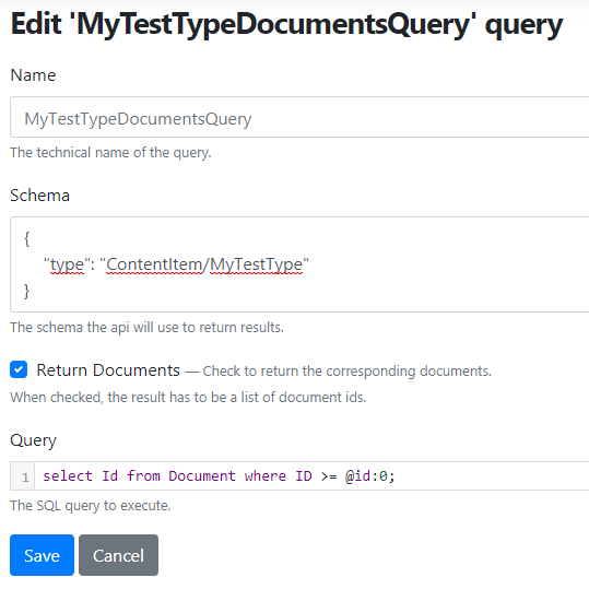[GraphQL] KeyNotFoundException when SQL Query schema is not compatible with searched document ...