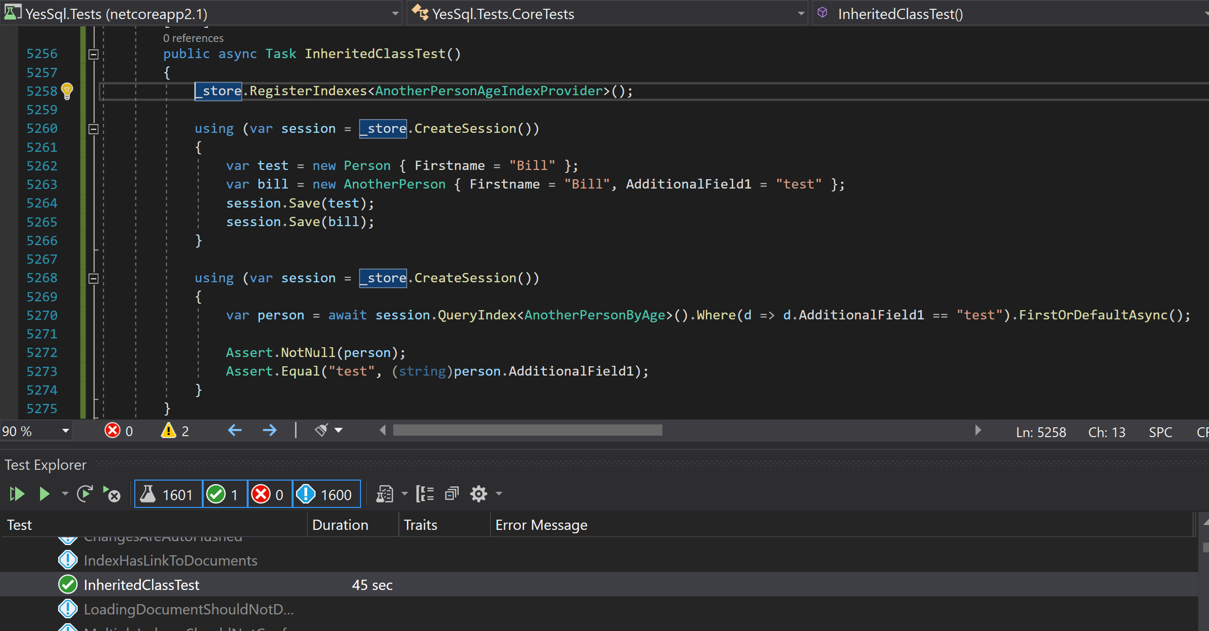 **InvalidCastException** when using inheritance in my models within ...