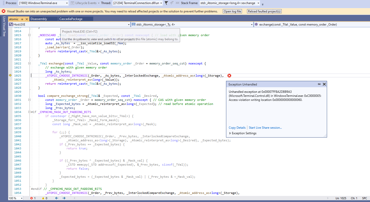 Entire Terminal app is randomly crashing while closing tabs · Issue ...