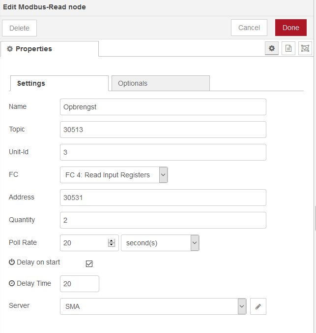 Modbus connection of SMA inverter throws error: "Client Not Ready To Read At State init" · Issue ...
