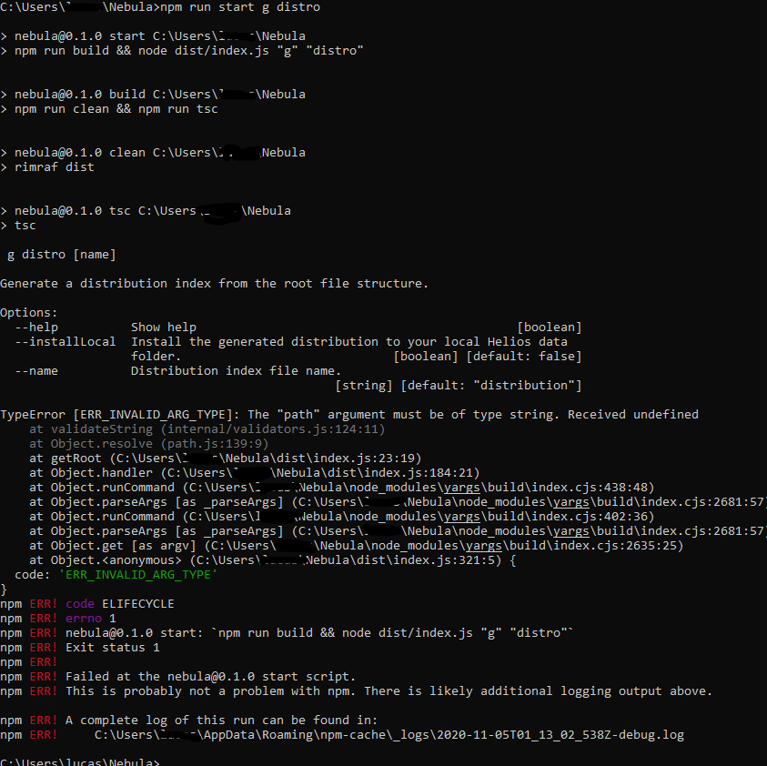 Whee, a distro error now! · Issue #19 · dscalzi/Nebula · GitHub