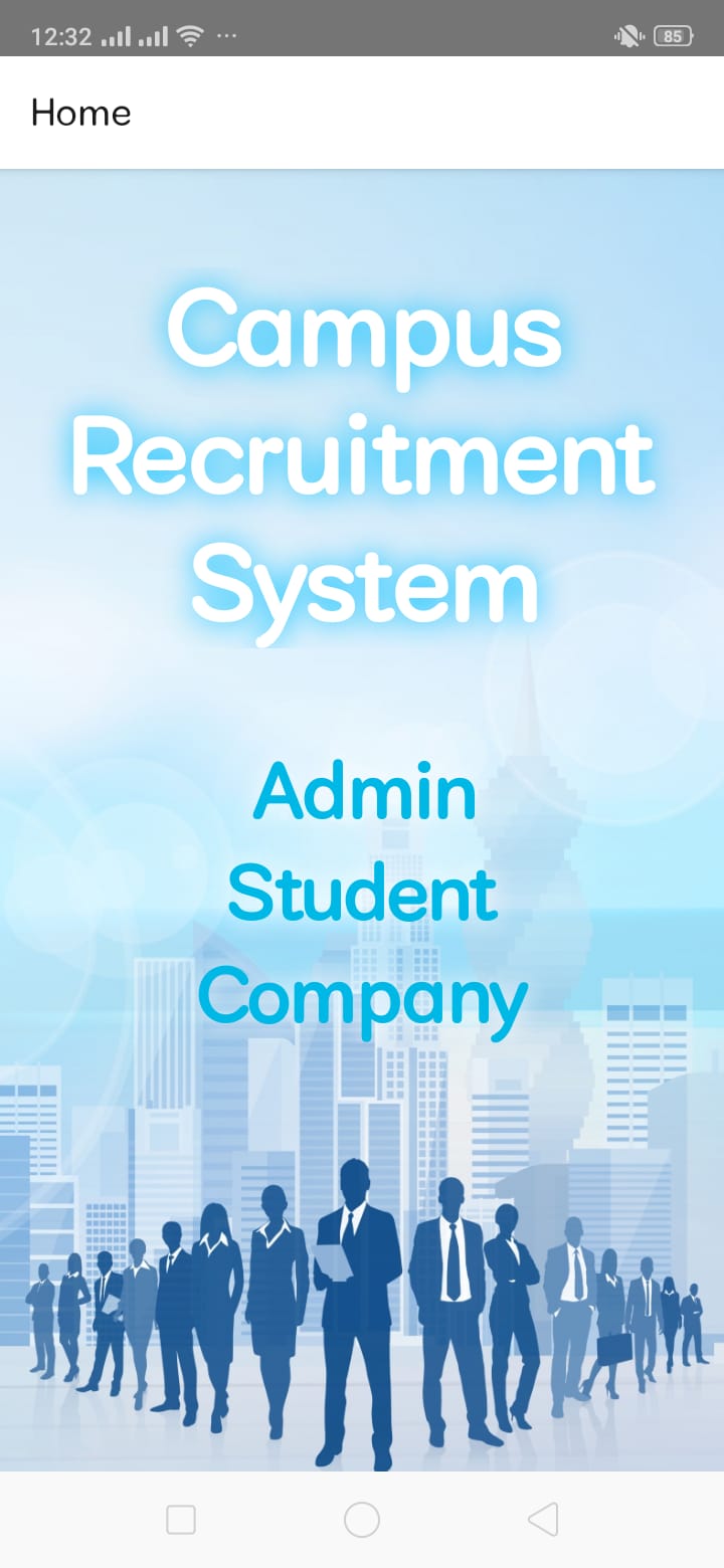 GitHub - wajahat049/CampusRecruitmentSystem: Online Campus Recruitment app where a company can ...