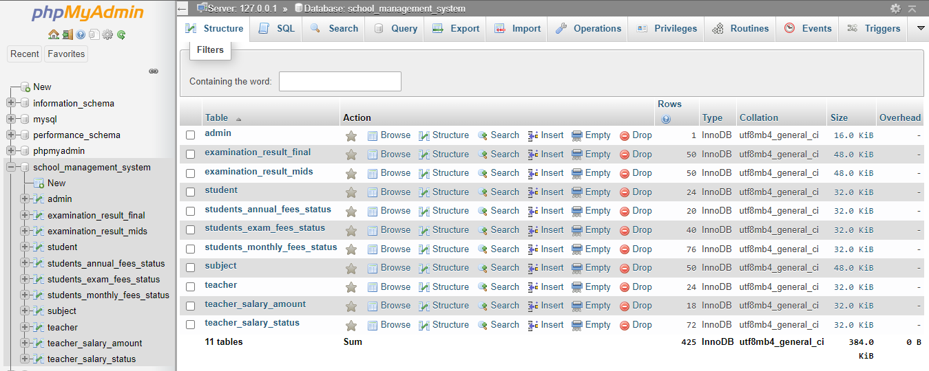 GitHub - Nedengineer/School-Management-system: This is our database project.