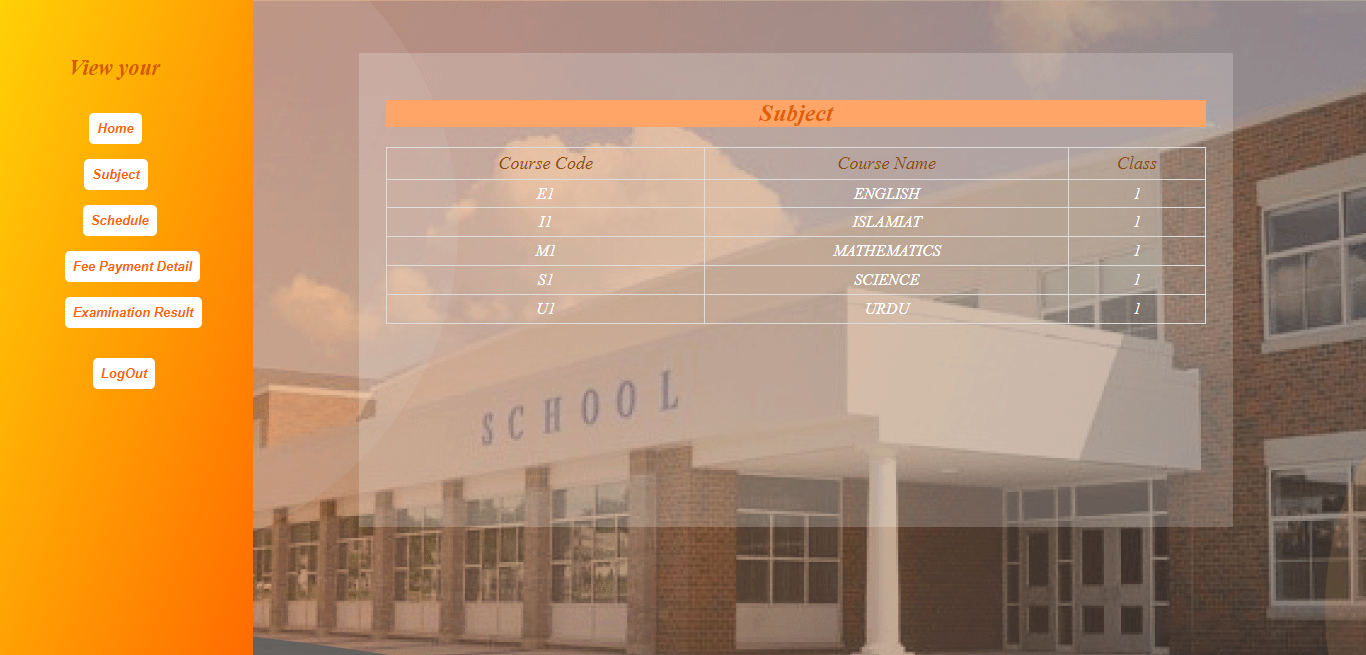 GitHub - Nedengineer/School-Management-system: This is our database project.