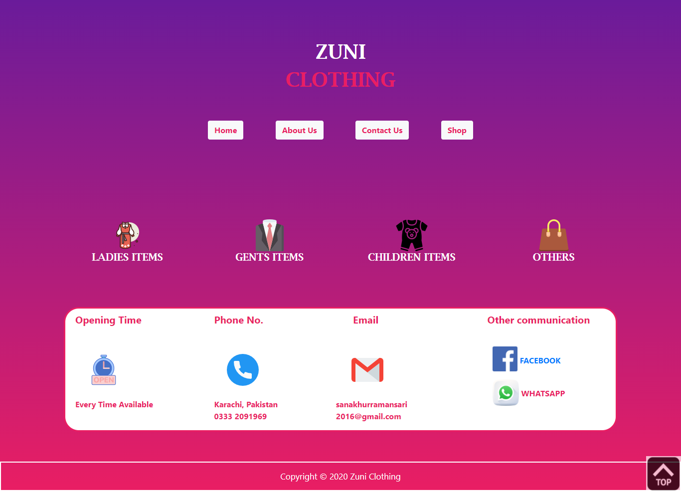 GitHub - bluearksolutions/zuniclothing
