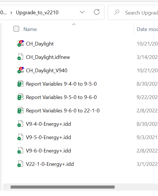IDFVersionUpdater copies installation folder files to the working directory · Issue #9329 · NREL ...