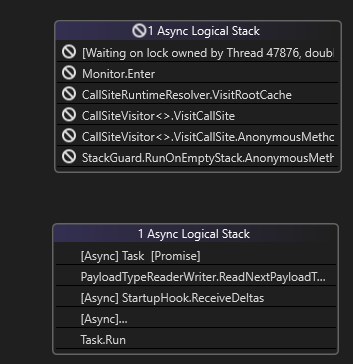 Deadlock when configuring ApplicationInsightsServiceOptions · Issue #88390 · dotnet/runtime · GitHub