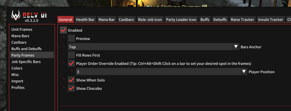 Fix config spacing by Tischel · Pull Request #751 · DelvUI/DelvUI · GitHub