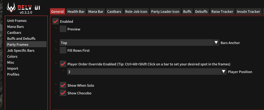 Fix config spacing by Tischel · Pull Request #751 · DelvUI/DelvUI · GitHub