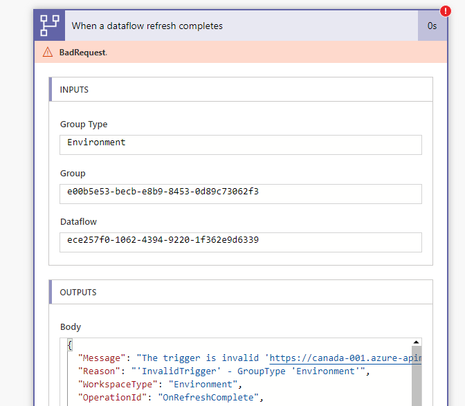 [coe Starter Kit Question] Trigger Is Invalid For All 5 Byodl Flows · Issue 5161 · Microsoft