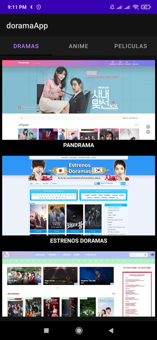 GitHub - boomcrash/DoramaWebView: Aplicacion Movil con la finalidad de poder ver doramas ...