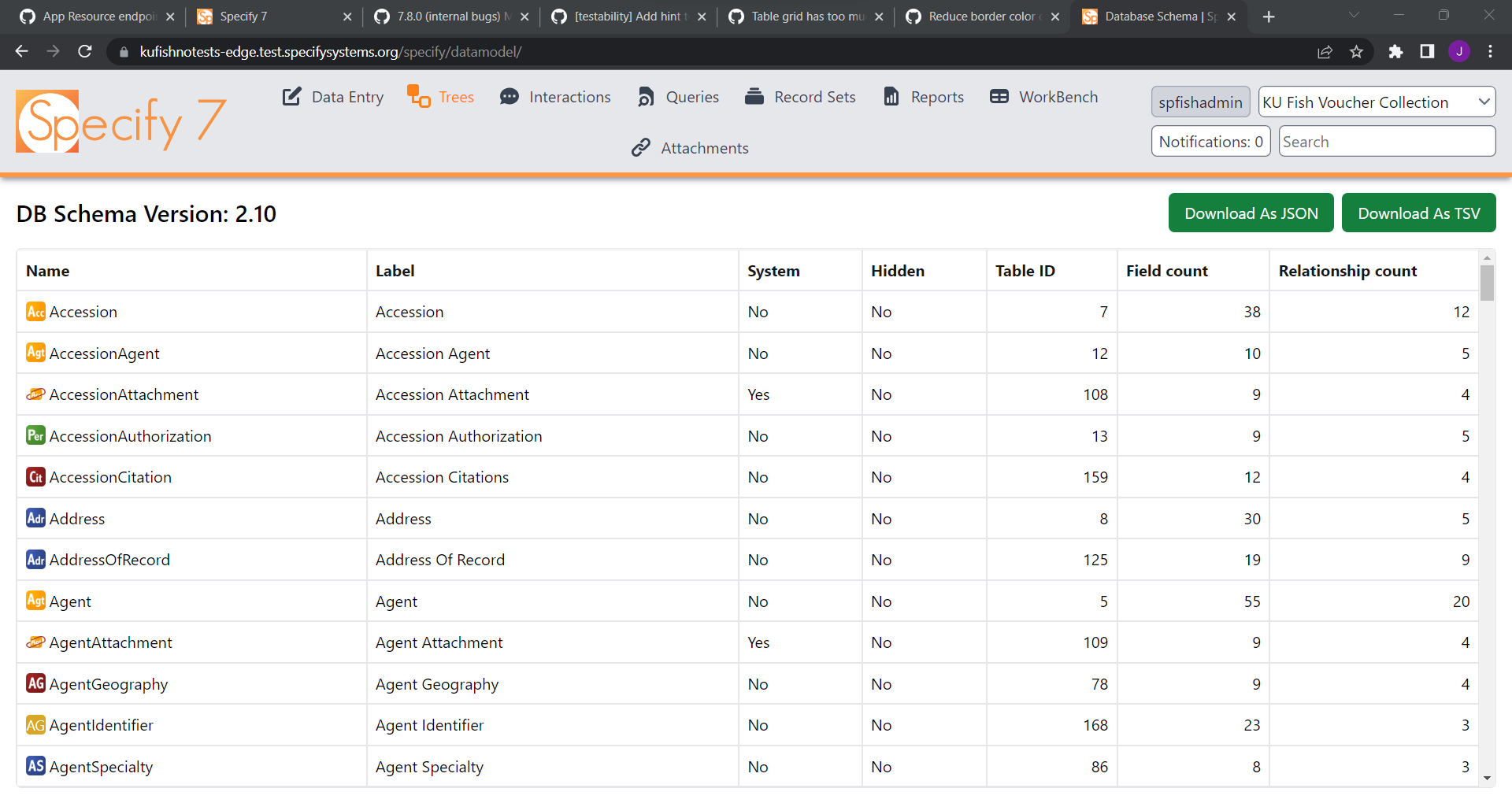Table grid has too much contrast · Issue #2363 · specify/specify7 · GitHub