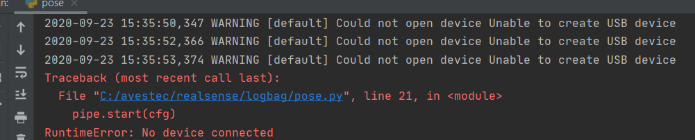 T265. RuntimeError: No device connected · Issue #7406 · IntelRealSense/librealsense · GitHub