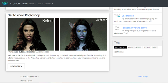 GitHub - Jonathan174/Studium: This project was worked with HTML, CSS, JavaScript and node.js, it ...
