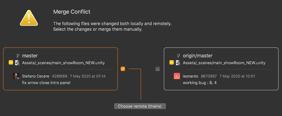 [bug] resolve conflict: inverted labels? · Issue #1006 · fork-dev/Tracker · GitHub