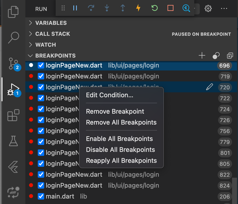 [Propose] multi-select in Breakpoints section panel · Issue #116911 · microsoft/vscode · GitHub